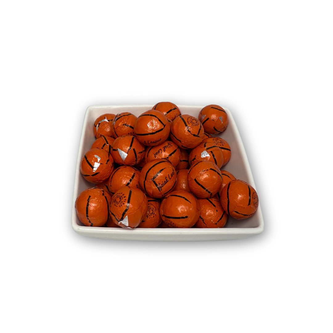 Foil-Wrapped Chocolate Basketballs – Gorant Chocolatier