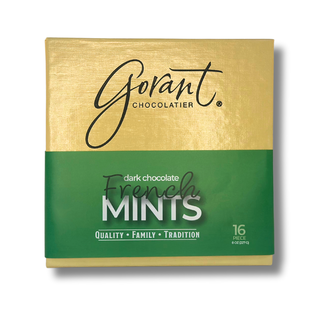 Dark Chocolate French Mints- 16 Piece – Gorant Chocolatier